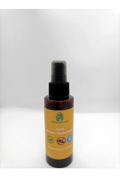 Green Mamma Organik % 100 Doğal Sivrisinek Kovucu Vücut Sprey - 100 ml Green Mamma Organik % 100 Doğal Sivrisinek Kovucu Vücut Sprey - 100 ml