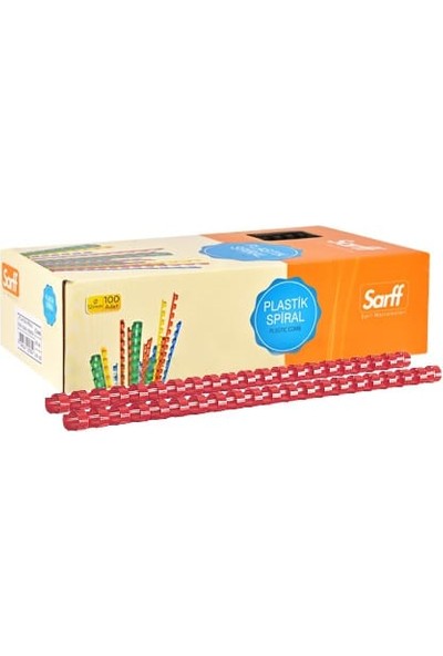 10MM.KIRMIZI Delux Plastik Spiral Kutu (100ADET) 10MM.KIRMIZI Delux Plastik Spiral Kutu (100ADET)