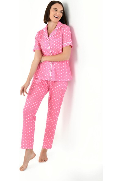 Yeni Inci Yarım Kol Kadın Pijama Takım BPJ1842 Yeni Inci Yarım Kol Kadın Pijama Takım BPJ1842