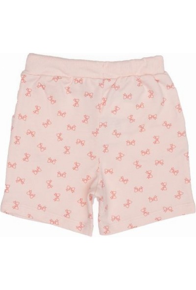 Soobe Kız Metraj Baskılı Şort Soobe Kız Metraj Baskılı Şort