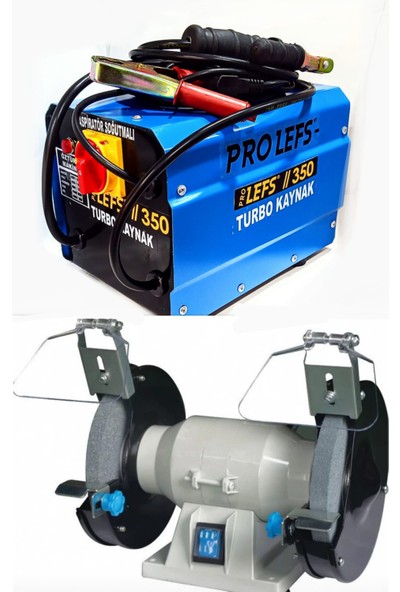 Pro Lefs 350 Kaynak Makinesi ve Bileme Motoru Ikili Set Pro Lefs 350 Kaynak Makinesi ve Bileme Motoru Ikili Set