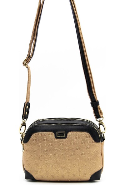 Silver & Polo Silver Polo Pudra Üç Bölmeli Kadın Çapraz Çanta SP968