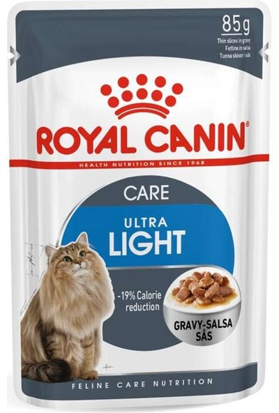 Royal Canin Pouch Ultra Light Diyet Yaş Kedi Maması 85 gr - Box - 12 Al 10 Öde