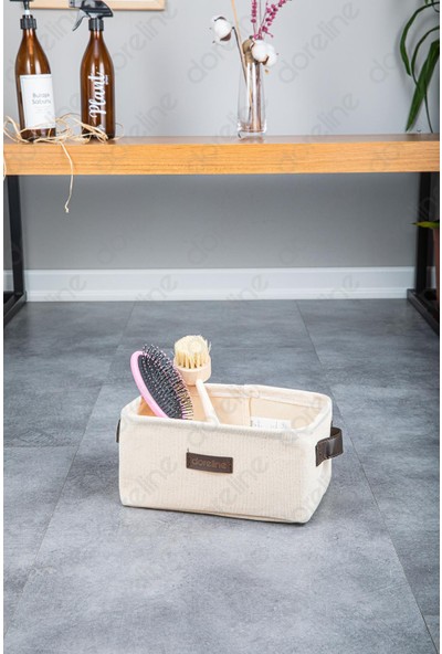 Doreline Doretex Midi Short Elite Dikdörtgen Kanvas Kısa Sepet 24X17X11 Doreline Doretex Midi Short Elite Dikdörtgen Kanvas Kısa Sepet 24X17X11