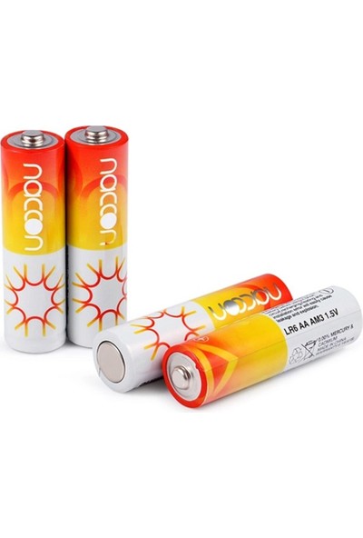 Naccon Aa Lr6 Alkalin Kalem Pil 4lü Blister Naccon Aa Lr6 Alkalin Kalem Pil 4lü Blister