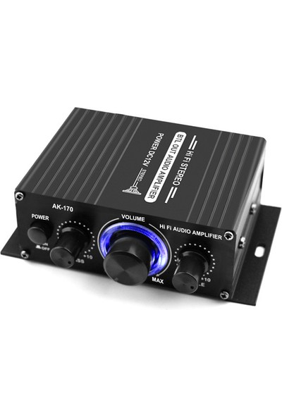 KKmoon AK170 12 V Mini Ses Güç Amplifikatörü Dijital Ses Alıcı (Yurt Dışından) KKmoon AK170 12 V Mini Ses Güç Amplifikatörü Dijital Ses Alıcı (Yurt Dışından)