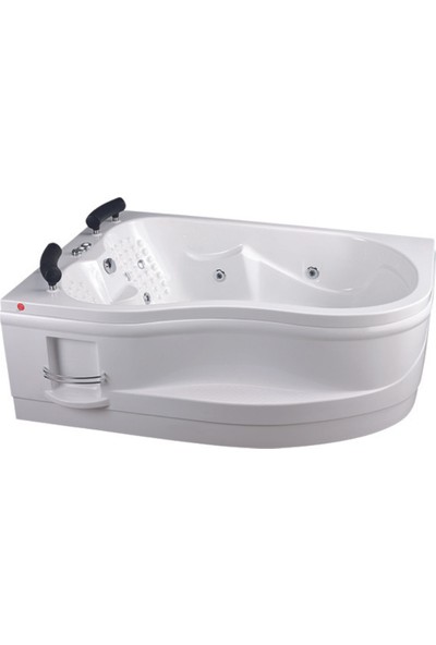 Jakuzi Center 175x120x64 (H) Cm Çift Kişilik Dökme Akrilik Asimetrik Jakuzi Küvet Sol Jakuzi Center 175x120x64 (H) Cm Çift Kişilik Dökme Akrilik Asimetrik Jakuzi Küvet Sol