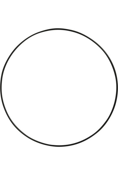 Emtory Home 20 cm Çelik Makrome Halkası (Boyasız) Emtory Home 20 cm Çelik Makrome Halkası (Boyasız)