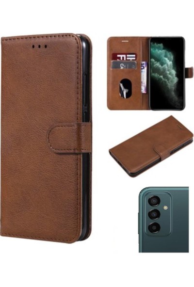 Bg Aksesuar Samsung Galaxy M23 Cüzdanlı ve Kapaklı Kılıf