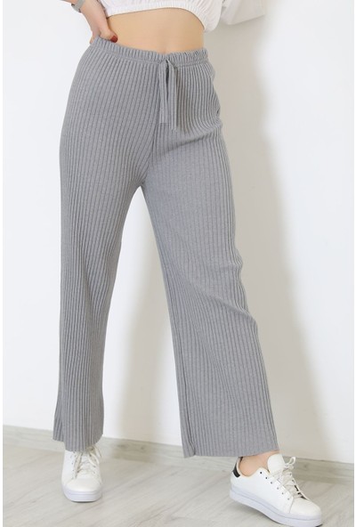 Fashion's Fitilli Bol Paça Kumaş Pantolon