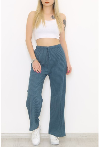 Fashion's Fitilli Bol Paça Kumaş Pantolon