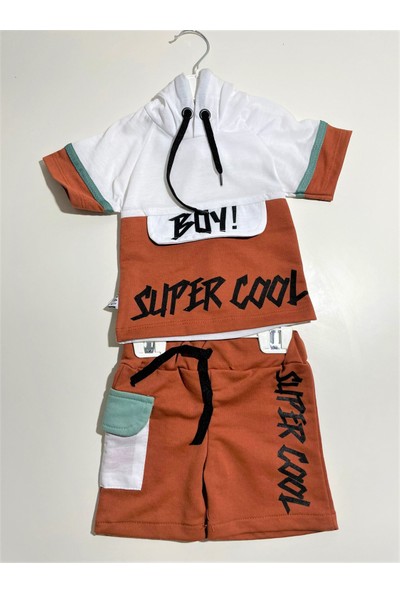 Erkek Kapşonlu Çocuk Takım