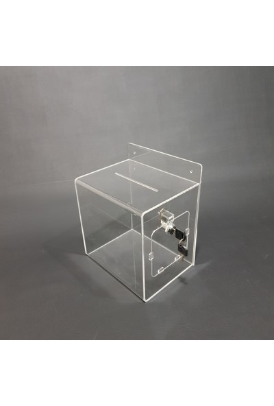 Dinamik Dilek ve Şikayet Kutusu Şeffaf 15x20xH20