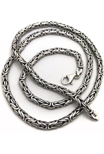 Gülüş Gümüş Gümüş Kral Model Zincir Kolye Erkek 58CM. Gülüş Gümüş Gümüş Kral Model Zincir Kolye Erkek 58CM.