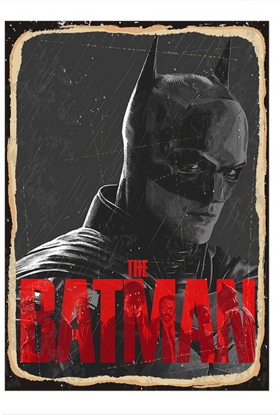 Tablomega Batman Model Mdf Tablo