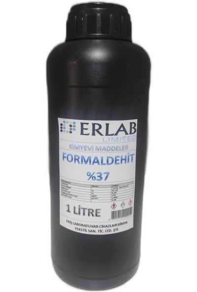 Erlab Formaldehit %37 1litre Erlab Formaldehit %37 1litre