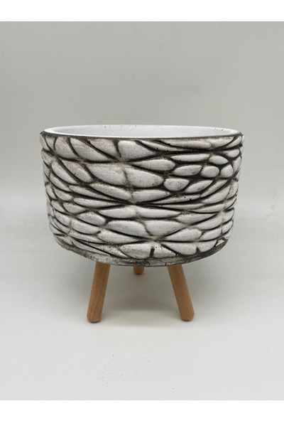 MF Botanik Ayaklı Mine Model Beton Saksı Kaktüs Çiçek Aranjman Saksısı 20 x 20 cm Eskitme Renk MF Botanik Ayaklı Mine Model Beton Saksı Kaktüs Çiçek Aranjman Saksısı 20 x 20 cm Eskitme Renk