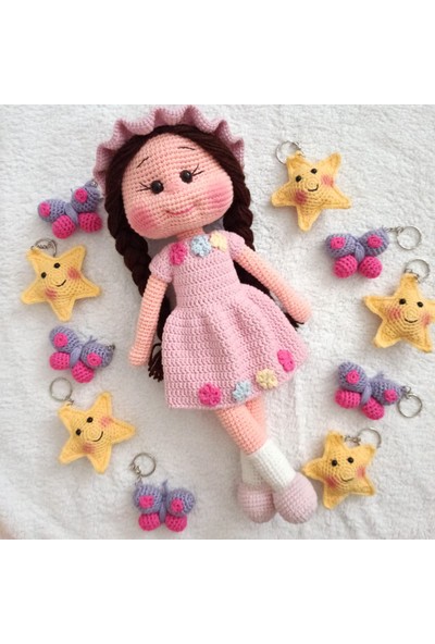 Amigurumi Şapkalı Ayşe Bebek