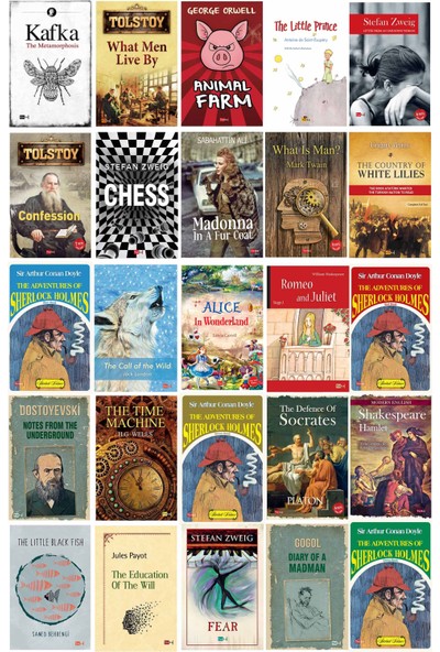 Ingilizce Hikaye Seti - 25 Kitap -Franz Kafka - Franz Kafka Ingilizce Hikaye Seti - 25 Kitap -Franz Kafka - Franz Kafka