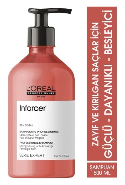 Professionnel Serie Expert Inforcer Shampoo 500ML Professionnel Serie Expert Inforcer Shampoo 500ML