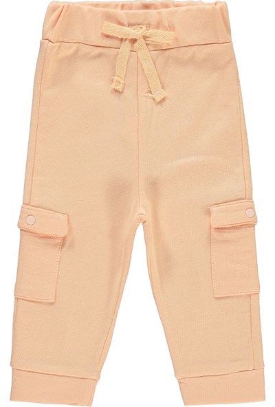 Civil Baby Kız Bebek Patiksiz Tek Alt 6-18 Ay Somon