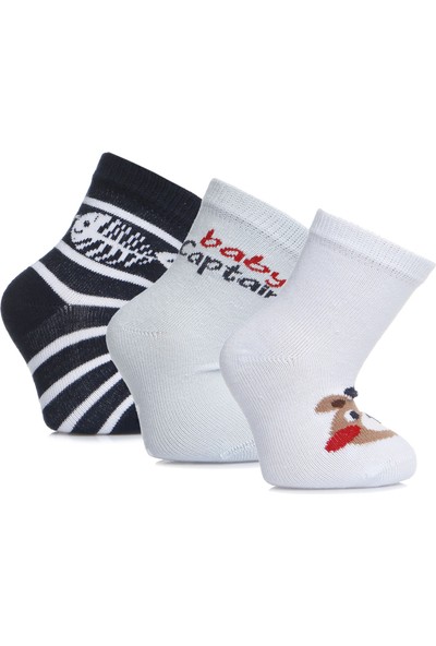 Step Organik 3lü Soket Çorap