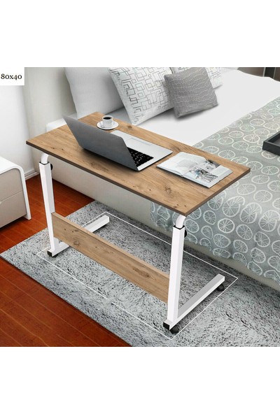 SC Dizayn Yükseklik Ayarlı Çalışma Masası Atlantik Çam 80 x 40 cm