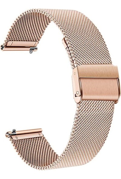 Trendburada Haylou LS05 Uyumlu 22MM Rose Gold Renk Akıllı Pimli Kalın Hasır Metal Saat Kordonu Aphsr Trendburada Haylou LS05 Uyumlu 22MM Rose Gold Renk Akıllı Pimli Kalın Hasır Metal Saat Kordonu Aphsr