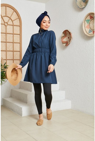 By Suu Sever Vega Boğazlı Lacivert 2'li Set S