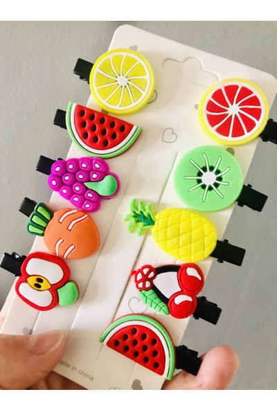 Açıkmeşe 10'lu Limonlu,karpuzlu Meyveli Bebek Tokası