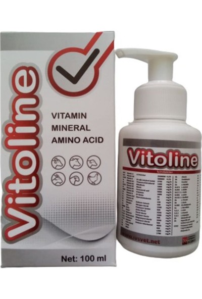 Ivs Vitoline Vitamin Mineral Aminoasit Kompleksi 100 ml