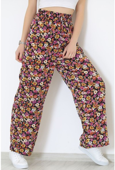 Modaymış Desenli Pantolon Çiçeklimor - 211084.1247. Modaymış Desenli Pantolon Çiçeklimor - 211084.1247.