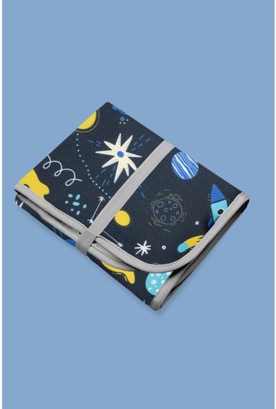 Hamur Bebek Alt Açma Minderi Bakım Pedi Örtüsü Space