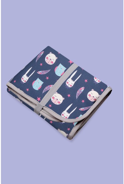 Hamur Bebek Alt Açma Minderi Bakım Pedi Örtüsü Purple