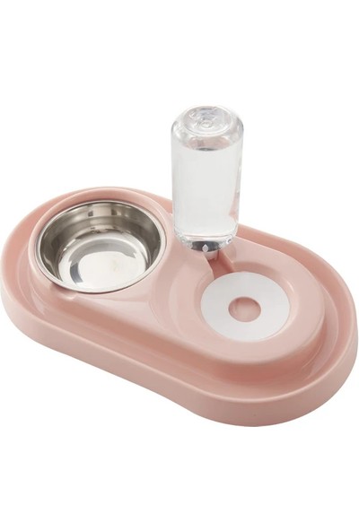 Miko Pet Mikopet Kedi Köpek Mama Su Kabı -Pembe