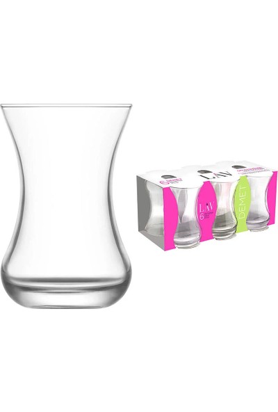 Lav Demet 48 Parça (1 Koli) Çay Bardağı Lav Demet 48 Parça (1 Koli) Çay Bardağı