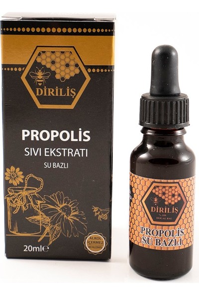 Diriliş Propolis Su Bazlı 20 ml Diriliş Propolis Su Bazlı 20 ml