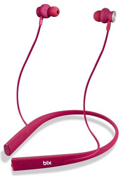Bix A3 Spor Bluetooth Mıknatıslı Kulaklık Gül Kurusu