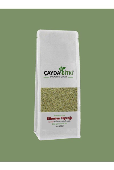 Çayda Bitki Biberiye Yaprağı Bitki Çayı 250 gr Çayda Bitki Biberiye Yaprağı Bitki Çayı 250 gr