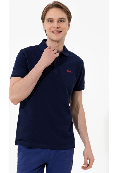 U.S. Polo Assn. Erkek Lacivert T Shirt Basic 50251701-VR033