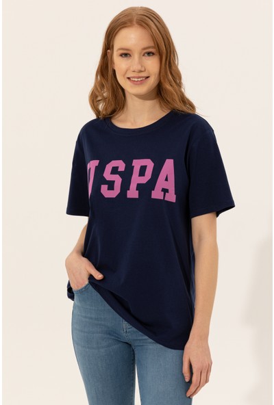 U.S. Polo Assn. Bayan Lacivert T Shirt 50249001-VR033