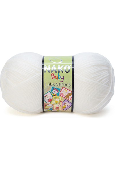 Nako Lüks Minnoş Baby 208 100 gr X5 Adet Nako Lüks Minnoş Baby 208 100 gr X5 Adet