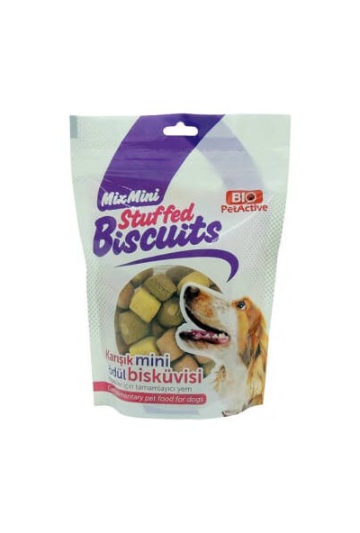 Bio Pet Active Karışık Köpek Ödül Bisküvisi 200 gr