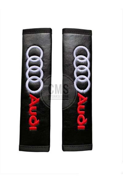 Cms Audı Deri Emniyet Kemer Pedi - Audı Deri Kemer Pedi