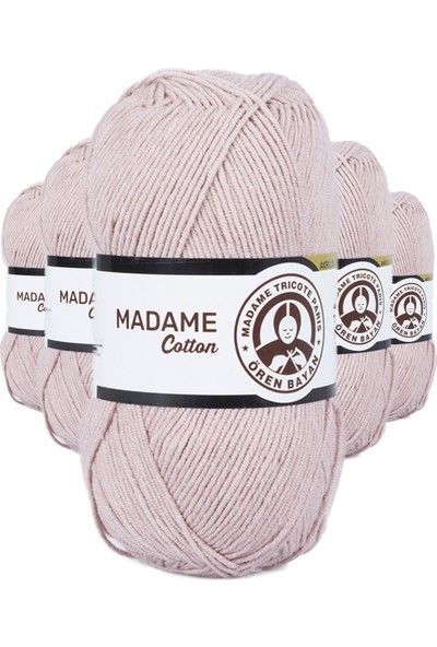 BYR 5 Adet Madame Cotton El Örgü Ipi Yünü 100 gr 025 Leylak BYR 5 Adet Madame Cotton El Örgü Ipi Yünü 100 gr 025 Leylak