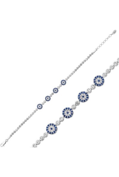 Gumush Gümüş Nazar Bayan Bileklik