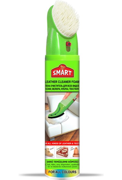 Smart Ayakkabı ve Tüm Deri Ürünleri Parlatma Temizleme Köpüğü 300 ml Smart Ayakkabı ve Tüm Deri Ürünleri Parlatma Temizleme Köpüğü 300 ml