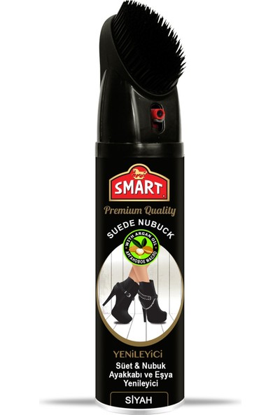 Smart Süet Nubuk Ayakkabı Boyası Siyah 250 ml