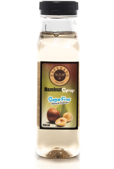 Esperado - Fındık Kahve Şurubu-Şekersiz -Zero- 250 ml