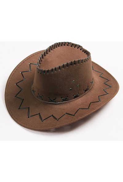 Naya Trendx Süet Kovboy Şapkası Çocuk